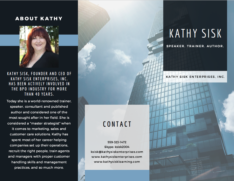 Training – Kathy Sisk Enterprises Inc.