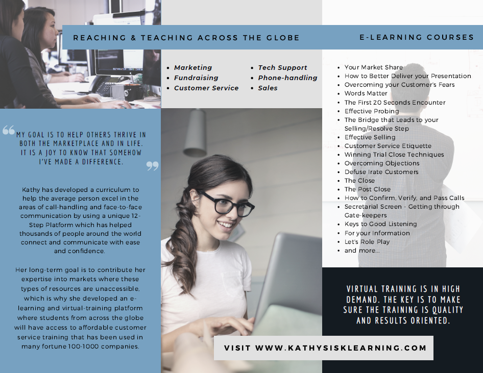 Training – Kathy Sisk Enterprises Inc.